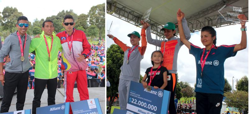 JOHN TELLO Y ANGIE ORJUELA CAMPEONES DÉCIMA ALLIANZ 15K | DXT CAPITAL